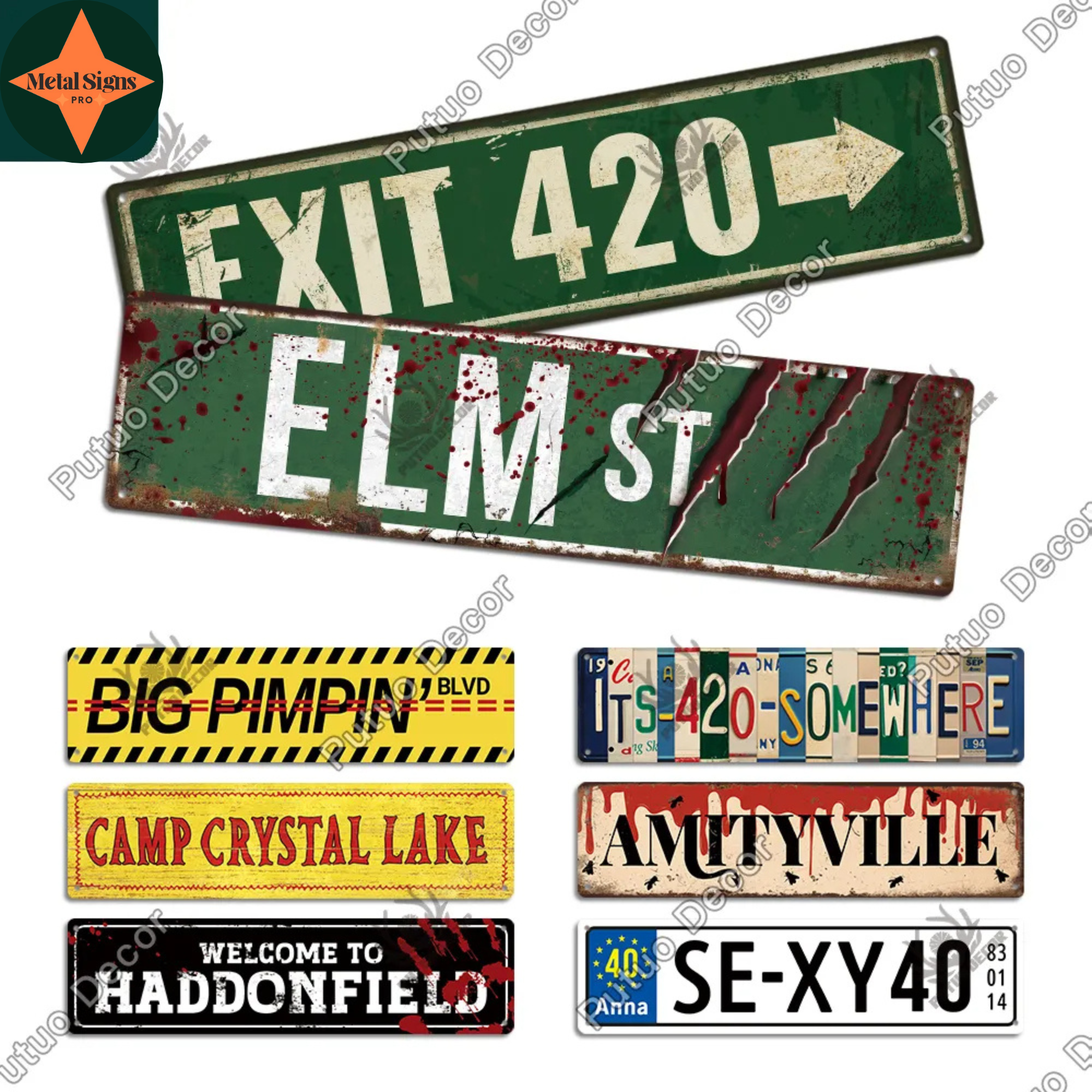 TV Show Signs - metalsignspro
